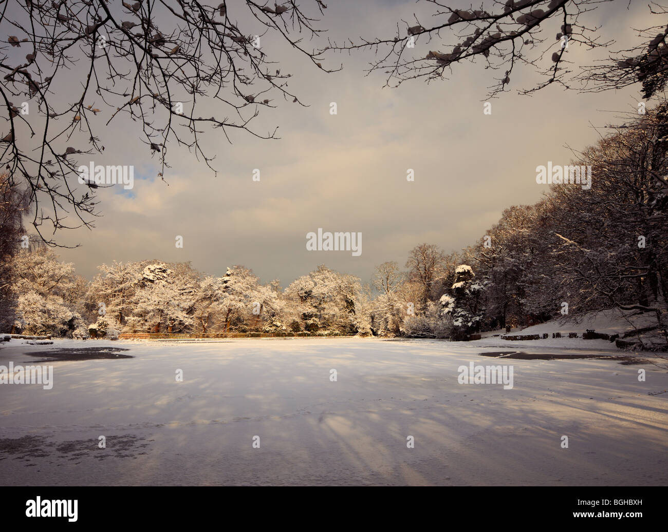 British winter scene hi-res stock photography and images - Alamy