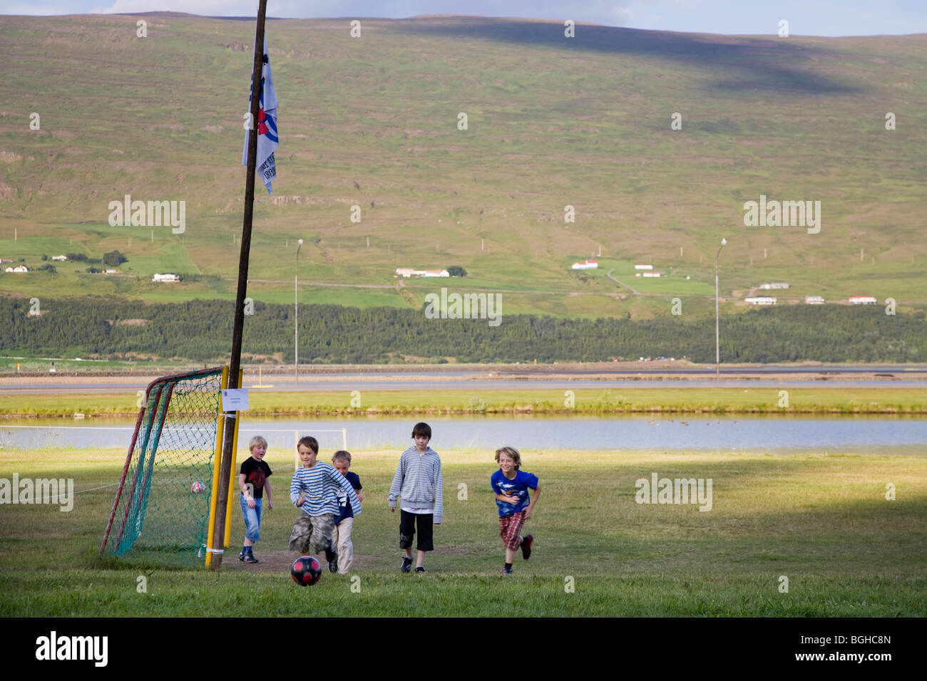 Iceland soccer field hi-res stock photography and images - Alamy