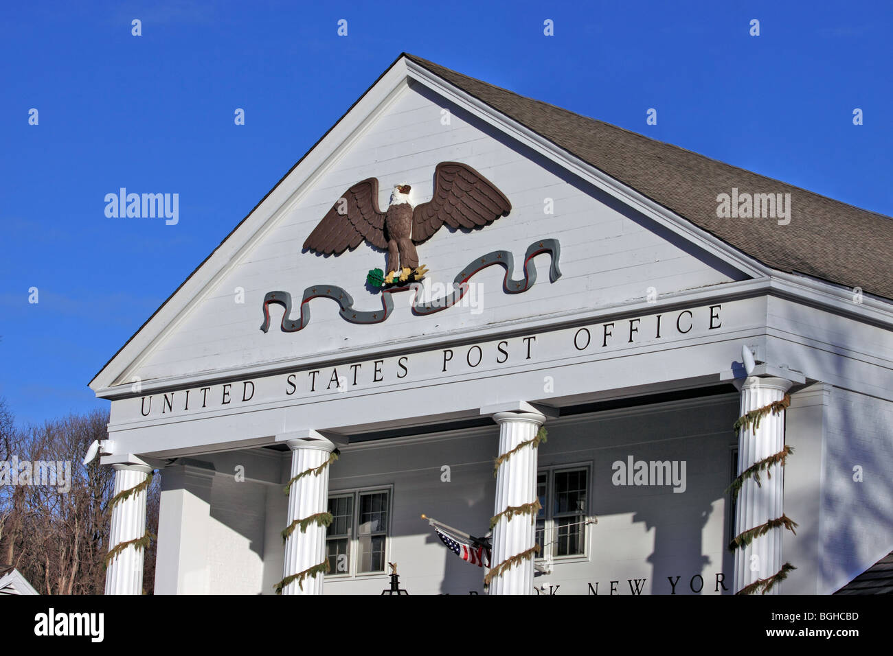 Stony brook post office eagle hi-res stock photography and images - Alamy