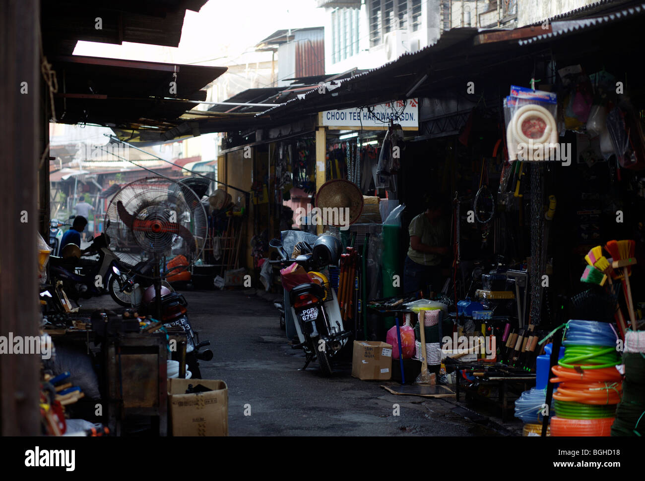 A street market in Georgetown, Penang, Malaysia Stock Photo - Alamy