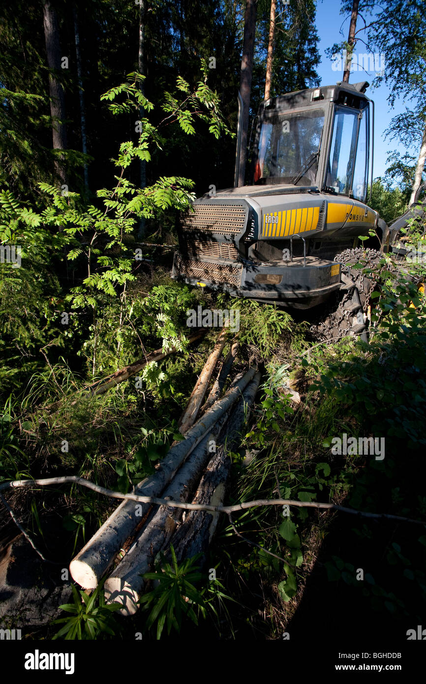 Modern logging equipment hi-res stock photography and images - Alamy