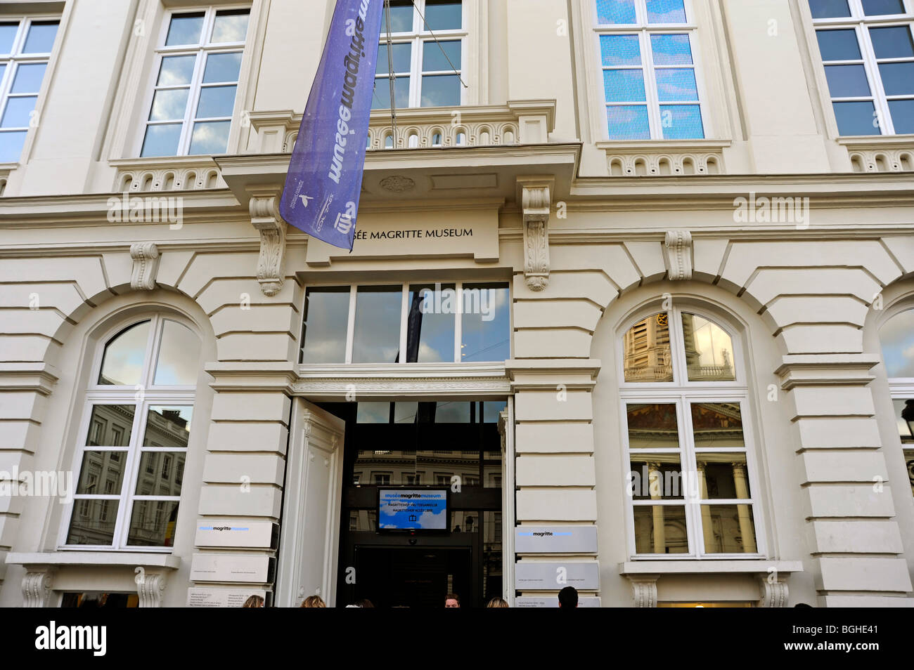 Musee Magritte museum, Mont des Arts, Brussels, Belgium Stock Photo - Alamy
