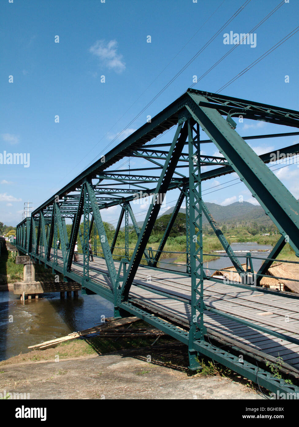 The World War Two Memorial Bridge near Pai in Thailand Stock Photo - Alamy