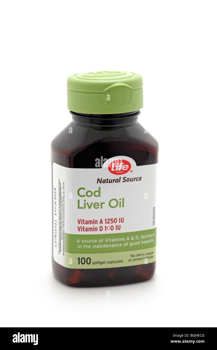 Cod liver oil hi-res stock photography and images - Alamy