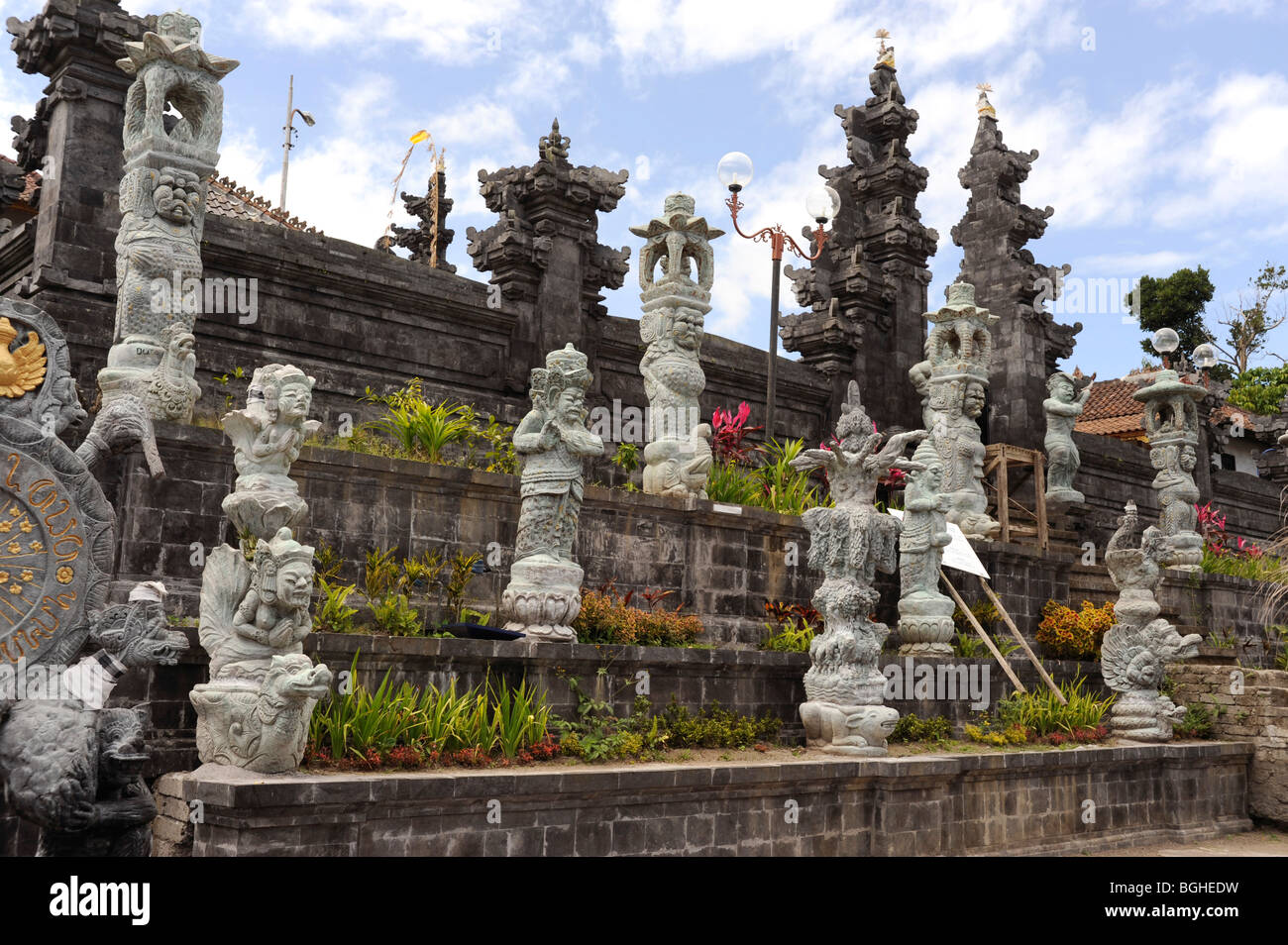 Pura Besakih, high on the slopes of Mt. Agung, is the Mother Temple of ...