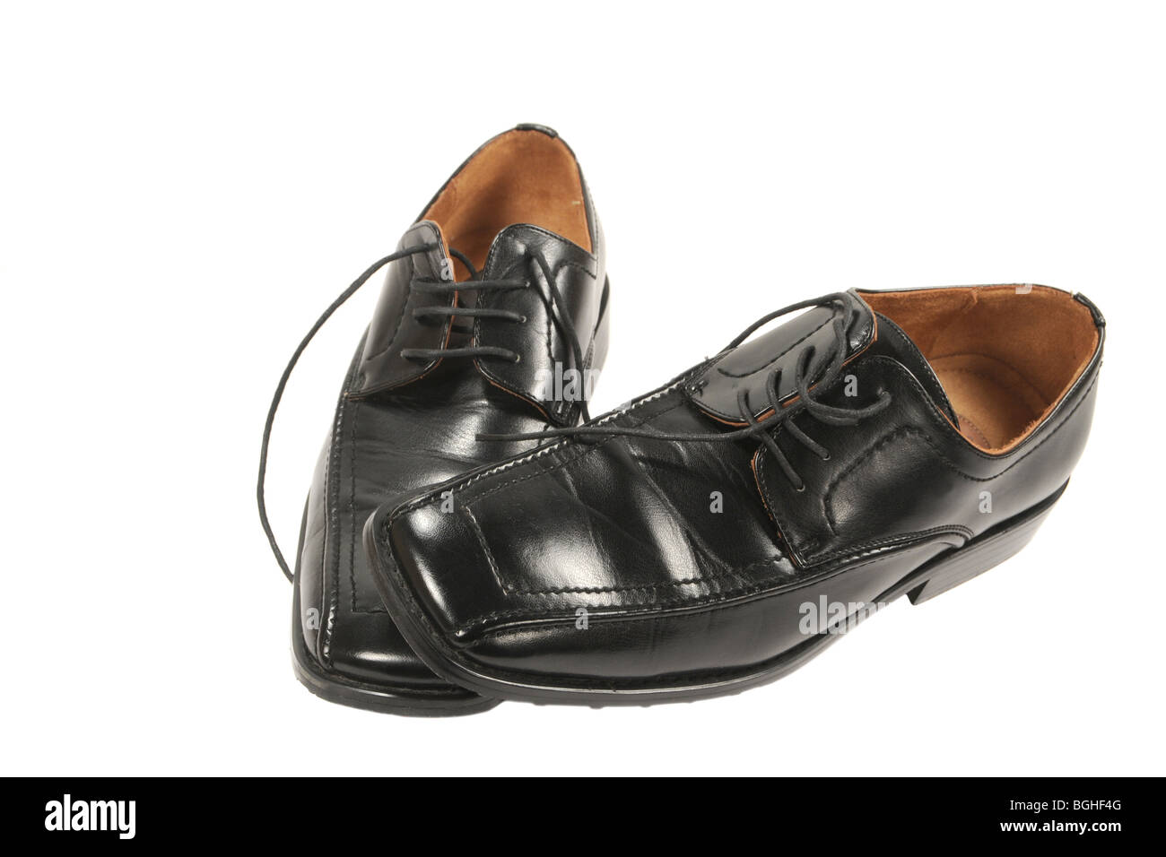 Black pair of shoes hi-res stock photography and images - Alamy