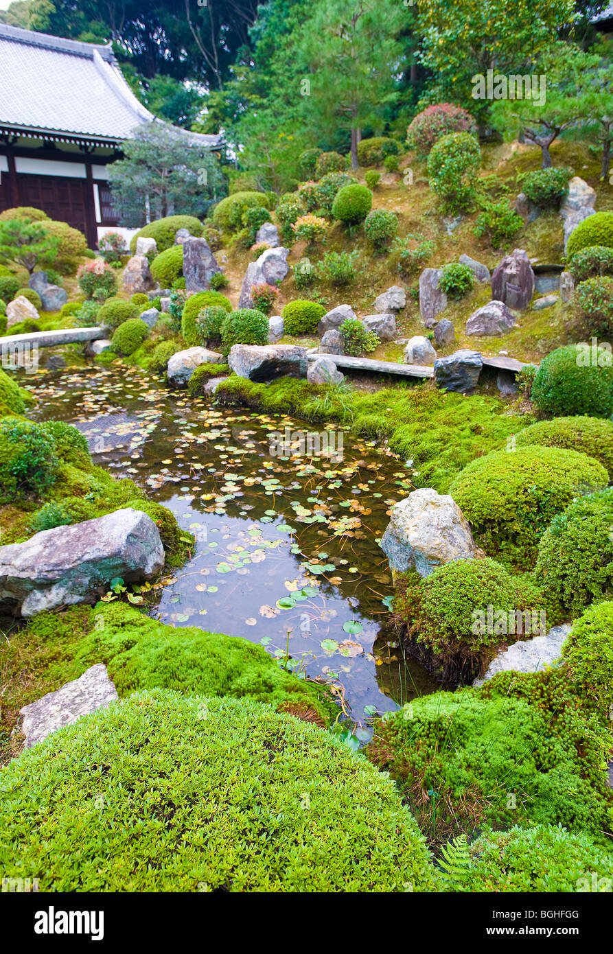Hojo 'Hasso' (Zen) Garden, Tofuku-ji, Kyoto, Japan Stock Photo - Alamy