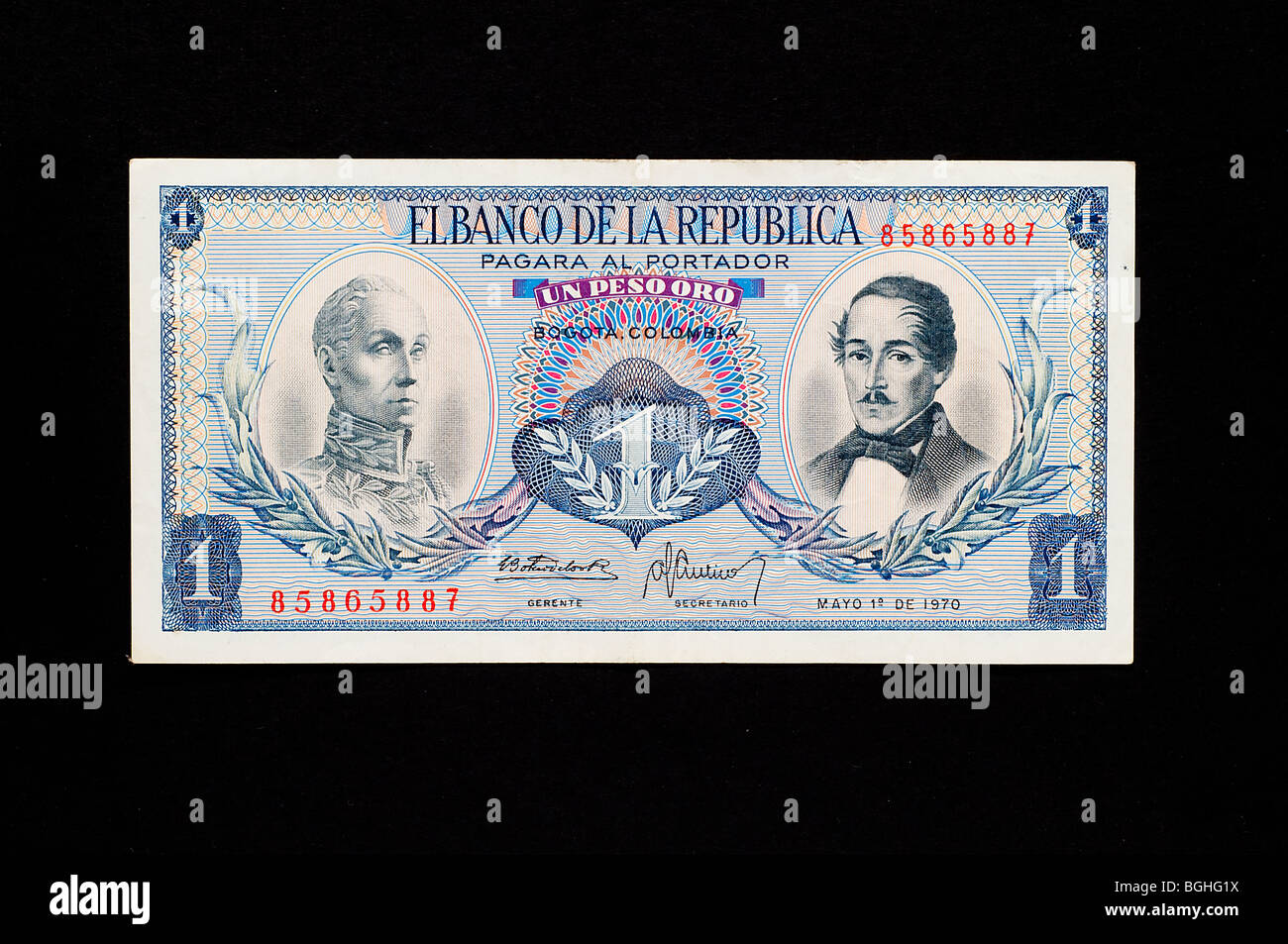 Colombian currency hi-res stock photography and images - Alamy