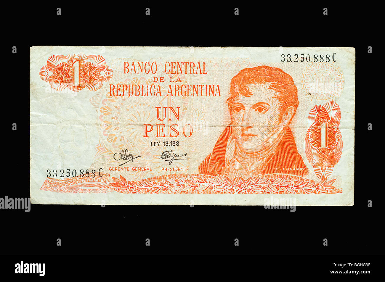 Argentinian currency note hi-res stock photography and images - Alamy