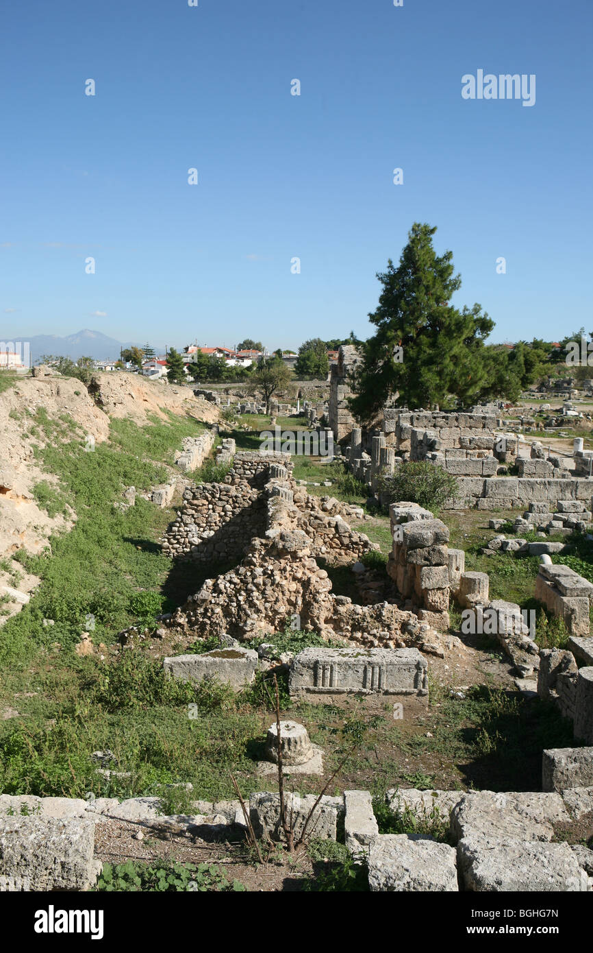 Lechaion way hi-res stock photography and images - Alamy