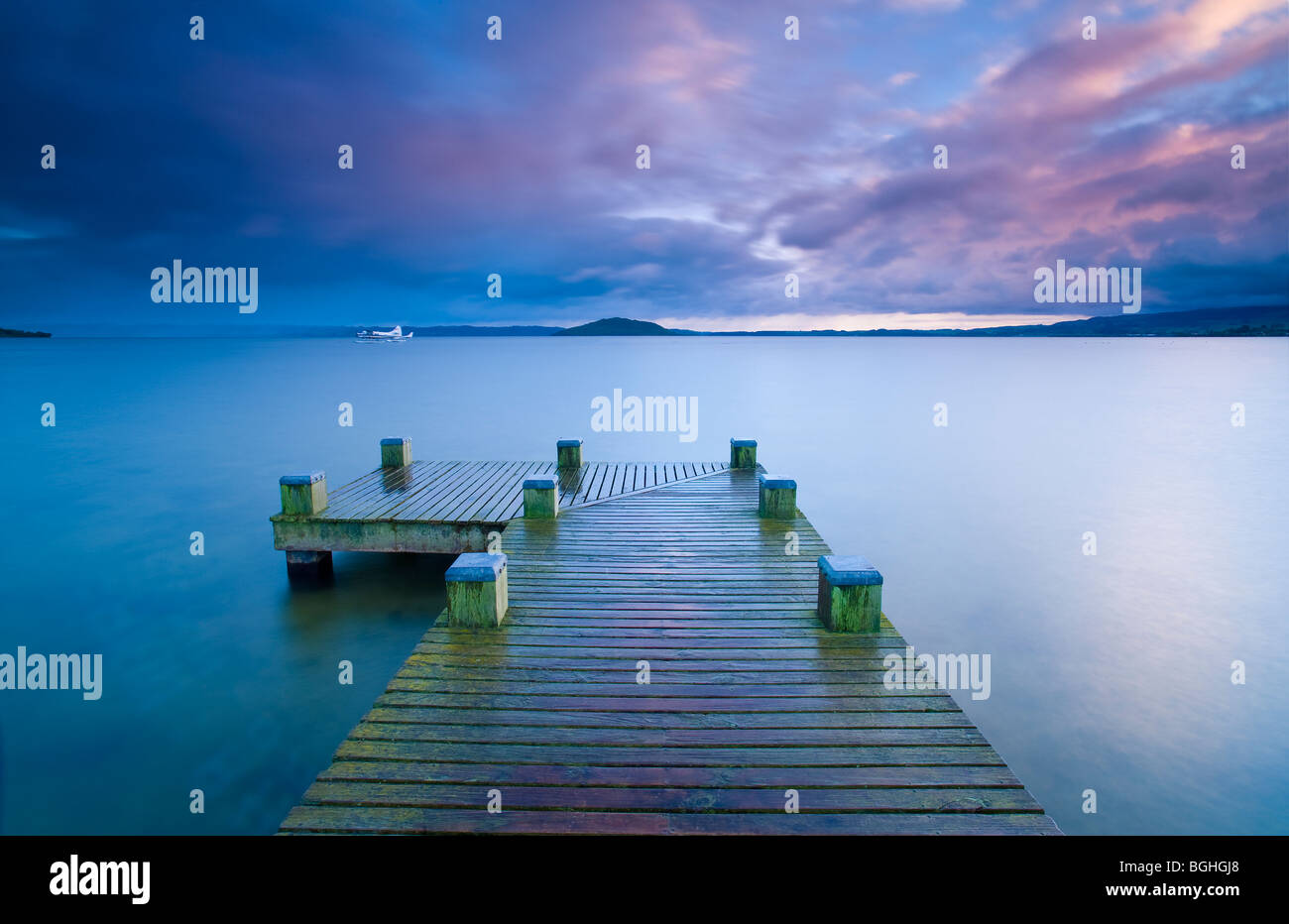 New zealand lake rotorua hi-res stock photography and images - Alamy