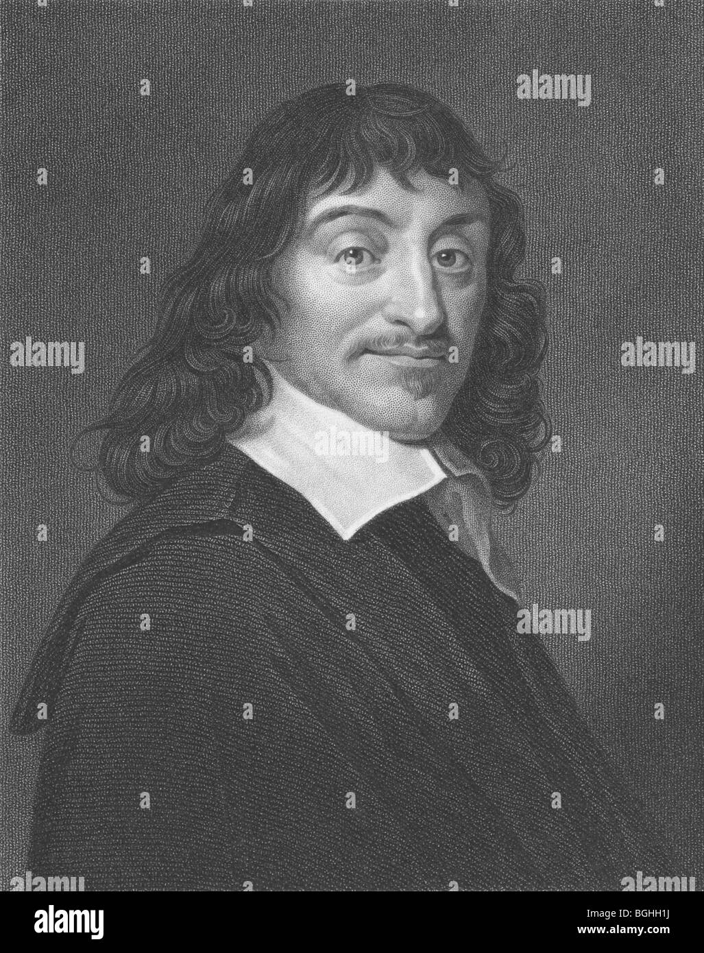 French philosopher rene descartes Black and White Stock Photos & Images ...