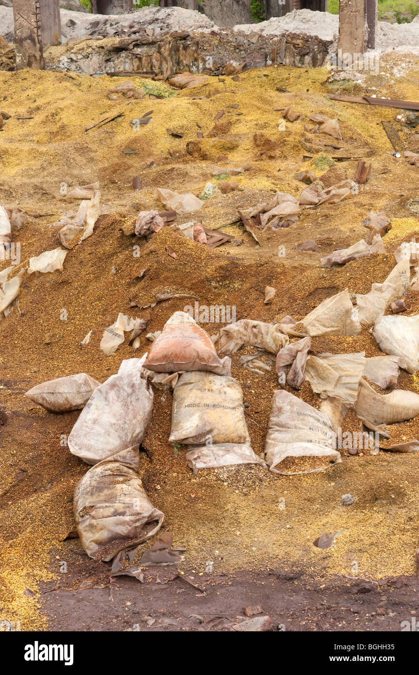 Hazardous Chemical Industrial pollution from disused Phosphorus ...