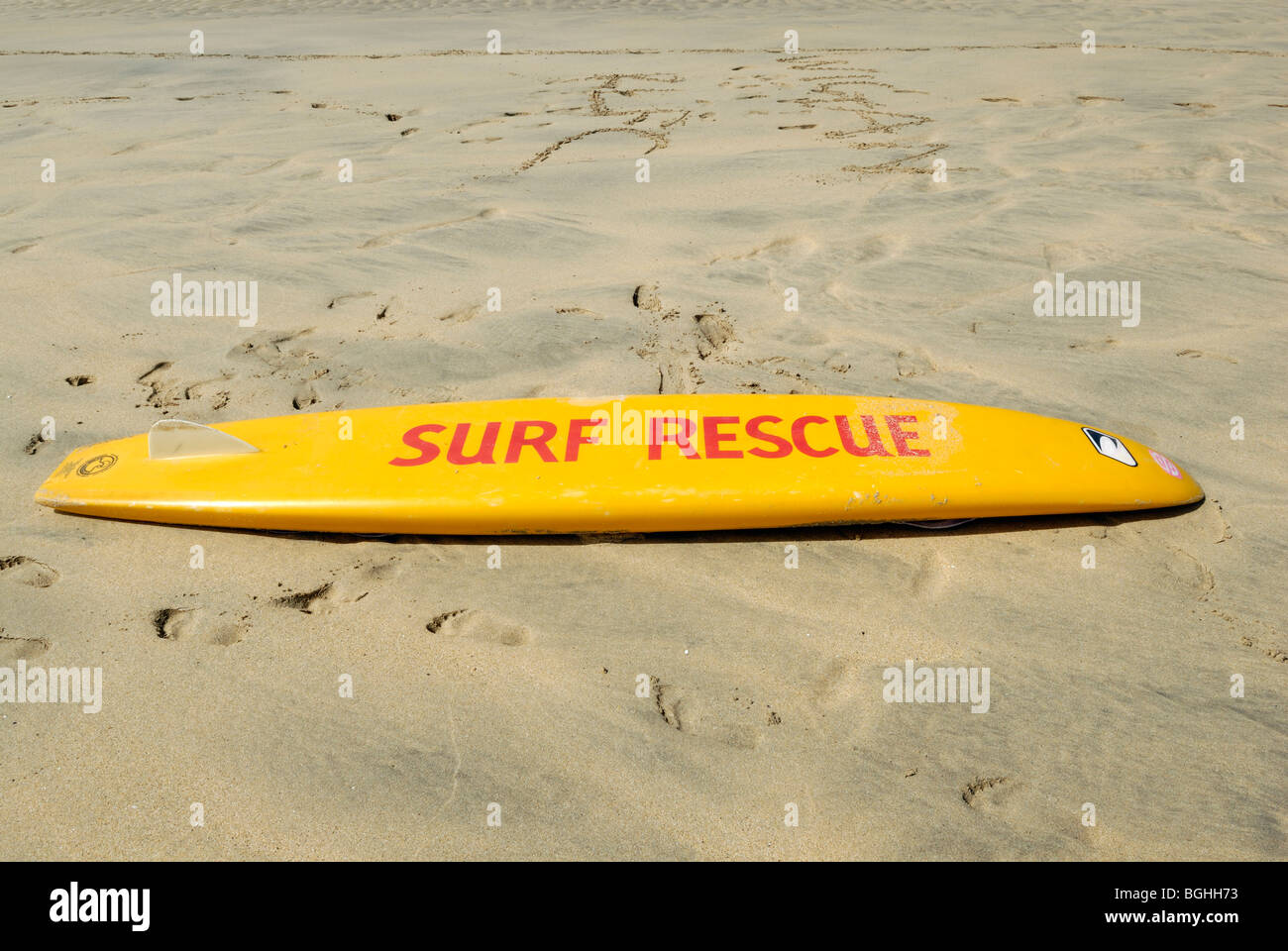 Beach lifeguard rescue board hi-res stock photography and images - Alamy