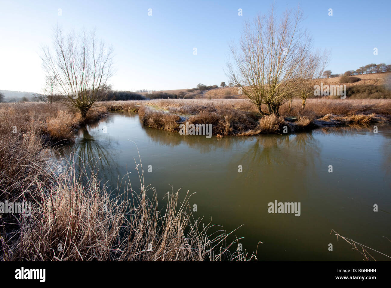 Stonesfield Common, and the River Evenlode, Oxfordshire Stock Photo - Alamy