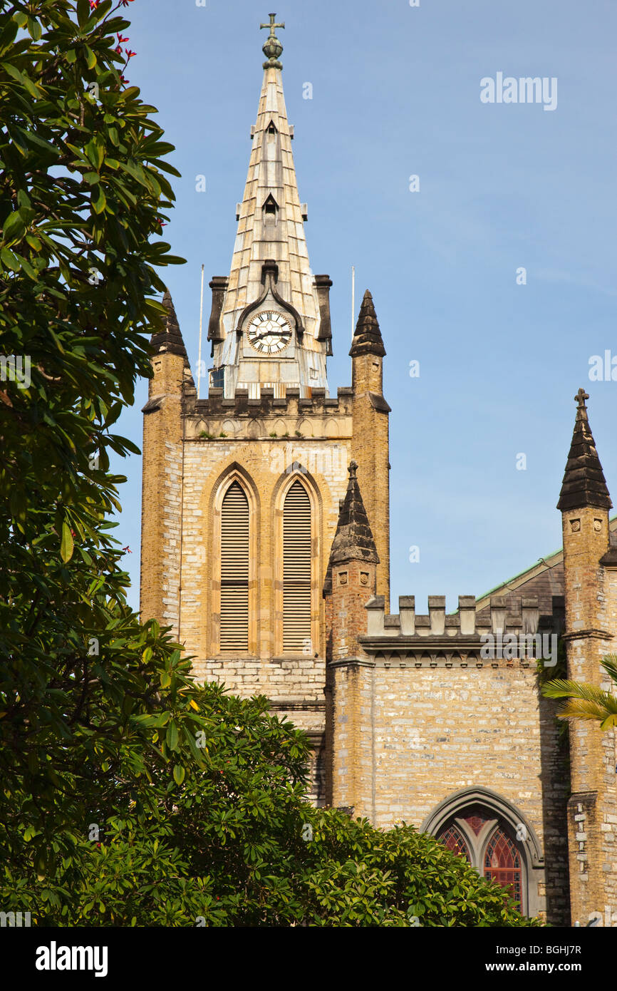 Cathedral Church of the Holy Trinity in Port of Spain, Trinidad Stock ...