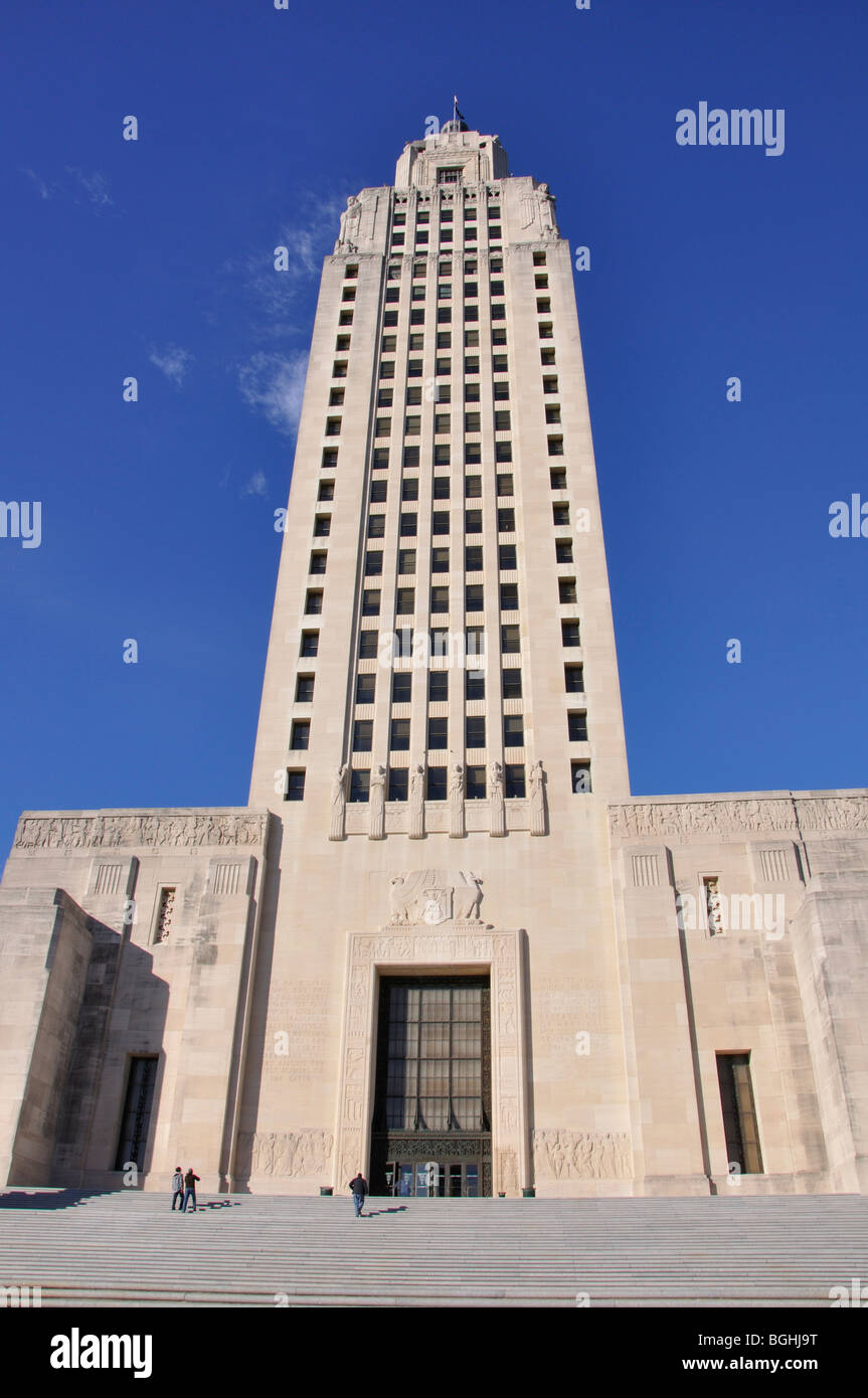 Baton Rouge (Louisiana) State Capitol Building Stock Photo - Alamy