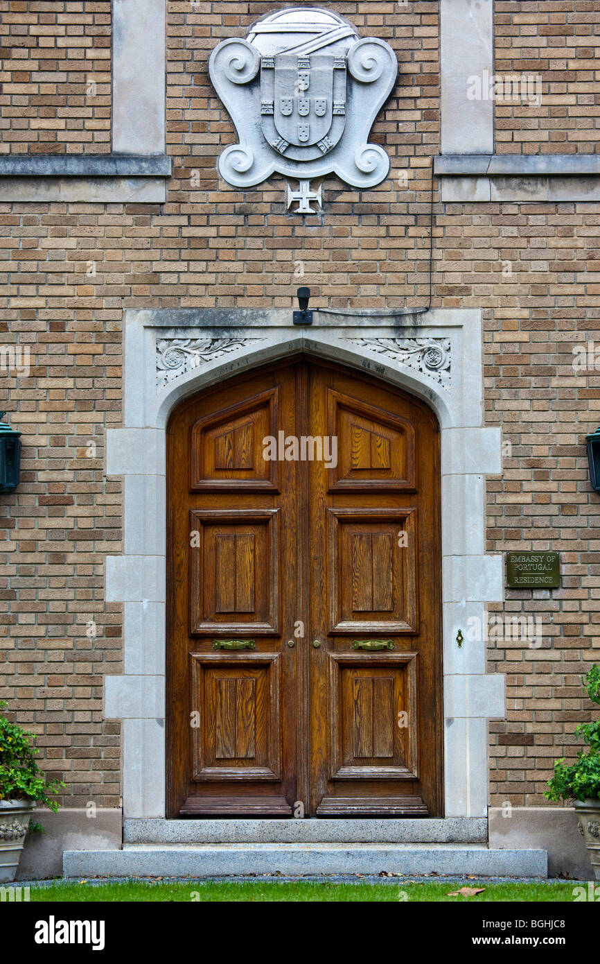 Embassy of Portugal in Washington DC Stock Photo - Alamy
