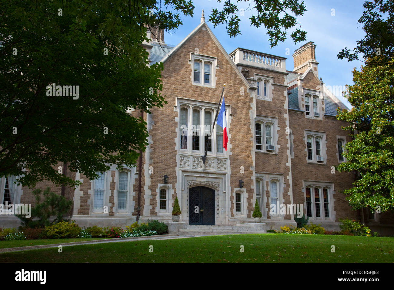 Embassy french united states hi-res stock photography and images - Alamy