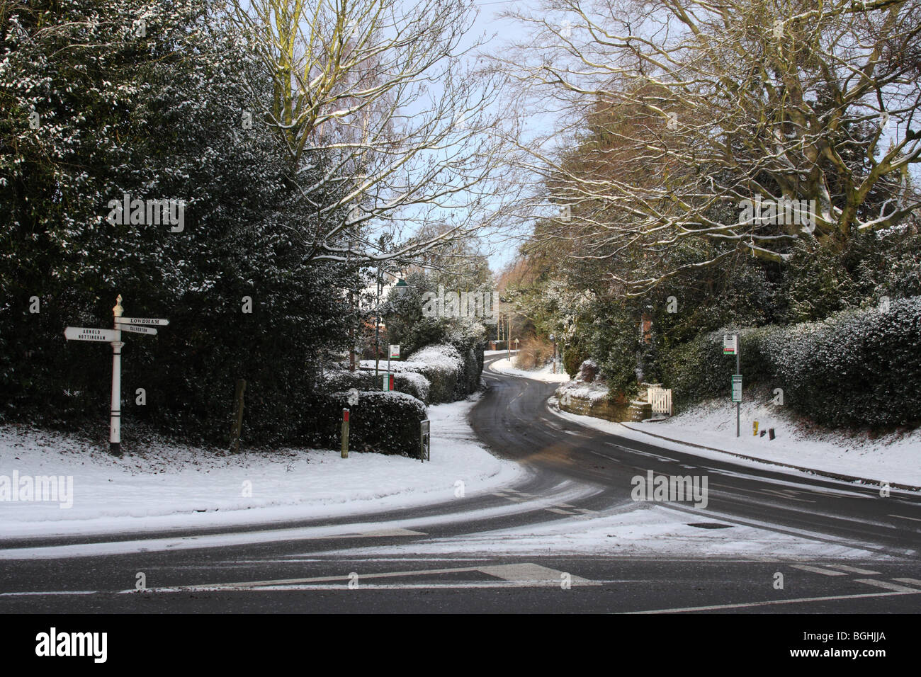Road junction hi-res stock photography and images - Alamy