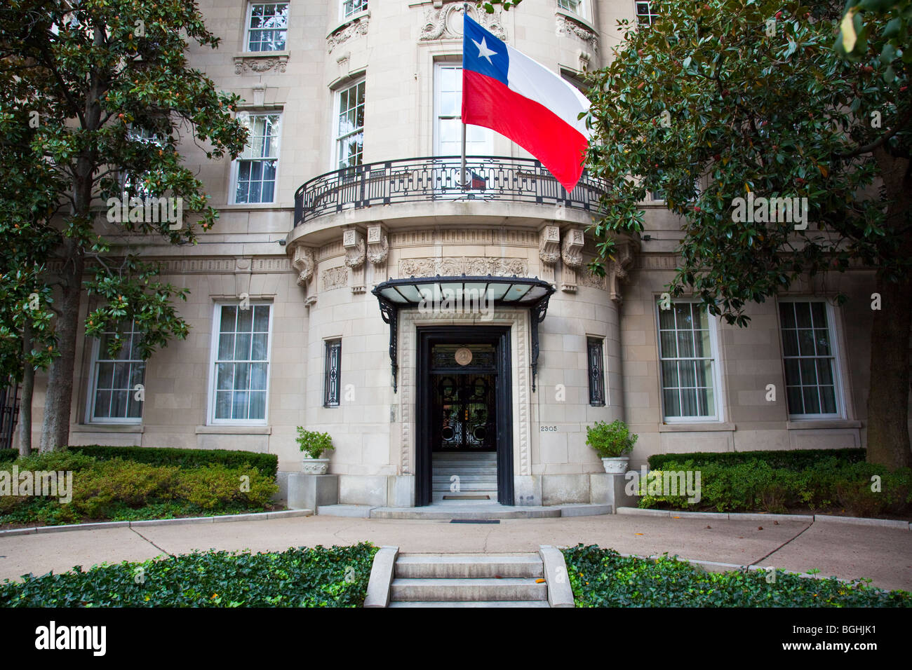 Embassy of Chili in Washington DC, USA Stock Photo - Alamy