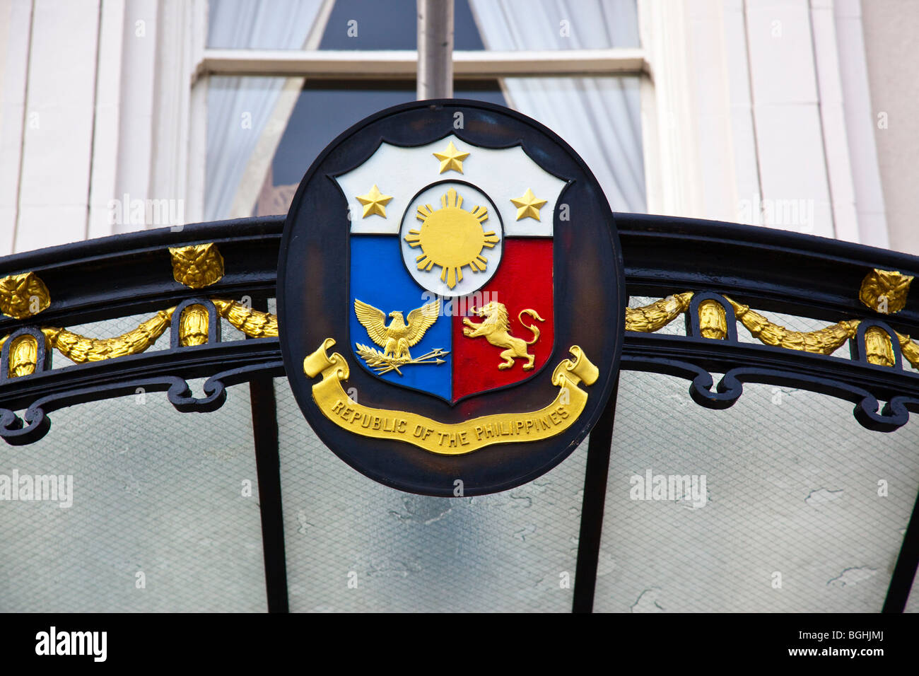 Embassy of the Republic of the Philippines in Washington DC Stock Photo ...