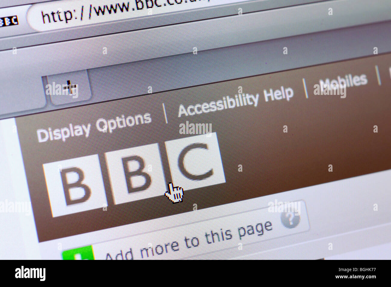 Bbc web site hi-res stock photography and images - Alamy