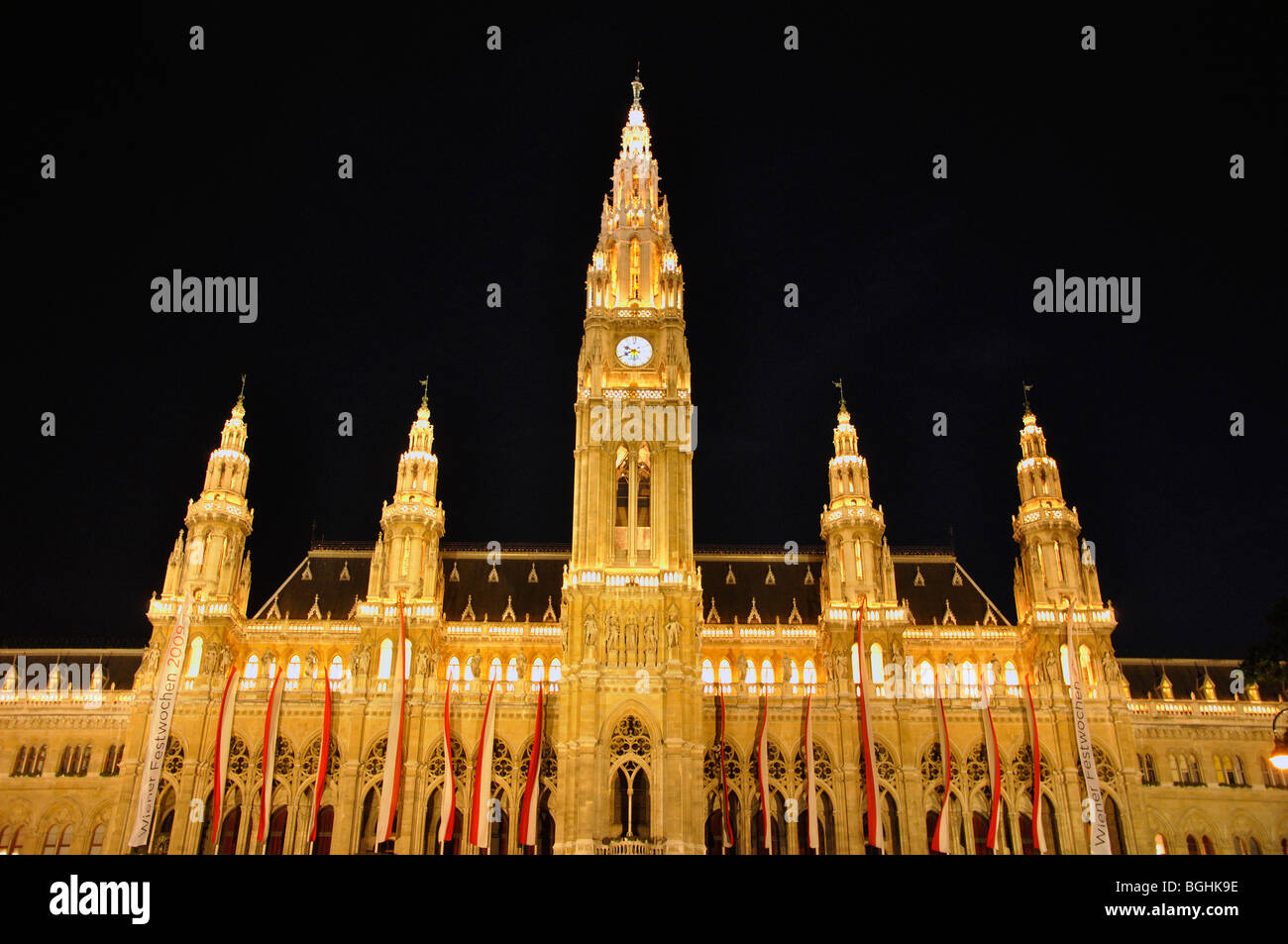 Neues Rathaus (City Hall), Vienna, Austria Stock Photo - Alamy