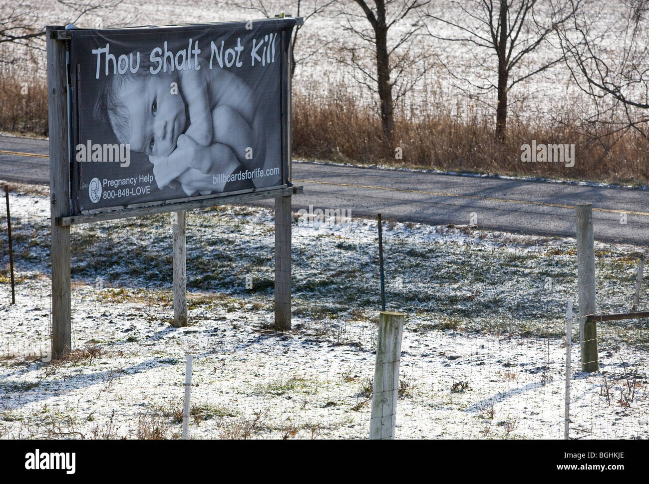 Pro- Life billboards Stock Photo - Alamy