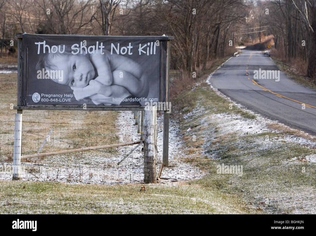 Pro life billboards hi-res stock photography and images - Alamy