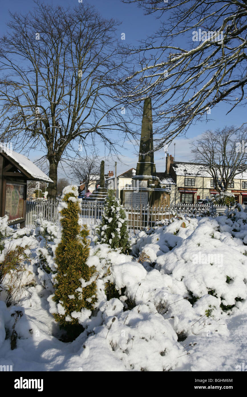 Village of Holt, Wales. Picturesque view of Holt village centre on a ...