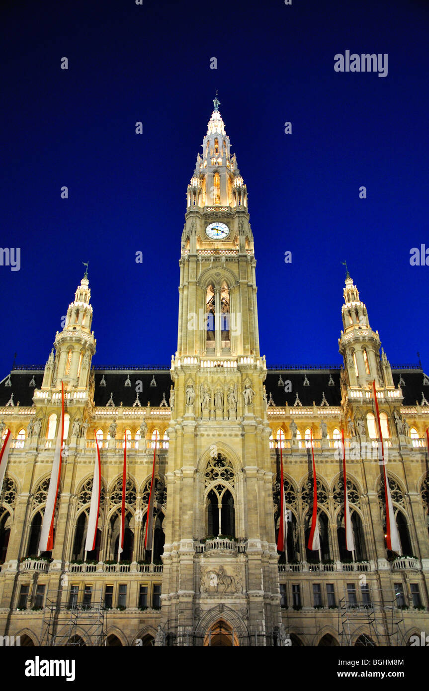 Neues Rathaus (City Hall), Vienna, Austria Stock Photo - Alamy