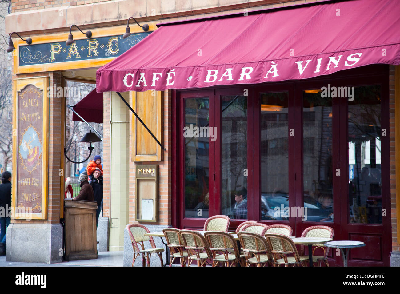 Parc Cafe Restaurant in Philadelphia, Pennsylvania Stock Photo - Alamy
