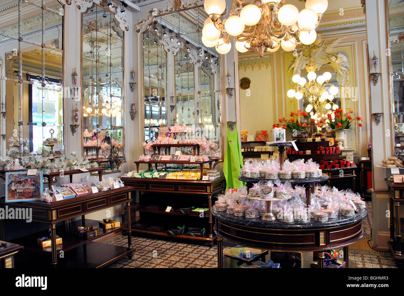 Cafe Demel, Vienna, Austria Stock Photo, Royalty Free Image: 27434375 ...