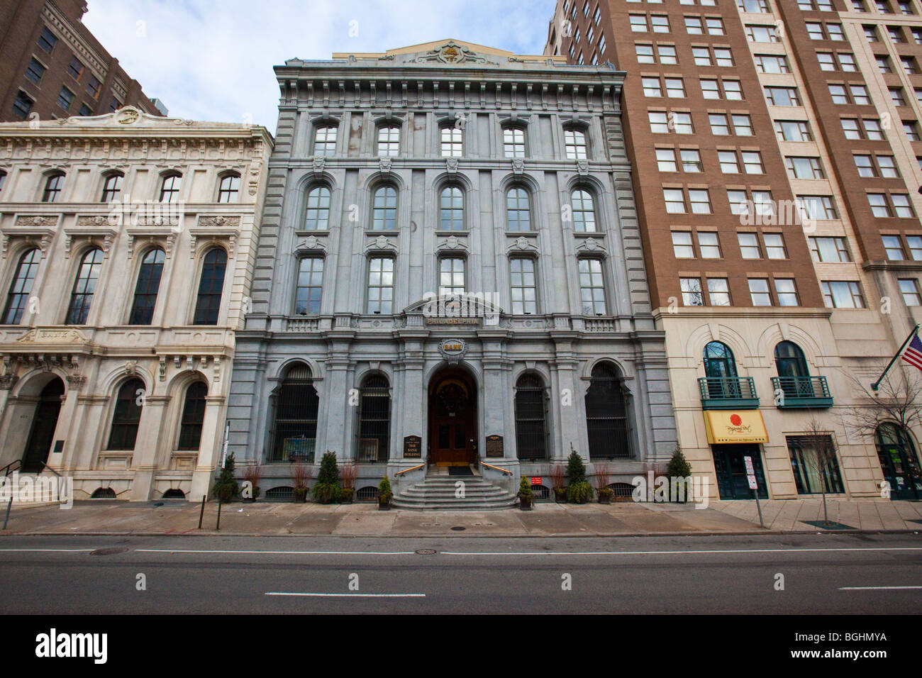 The Philidelphia Bank Building in Philadelphia, Pennsylvania Stock ...