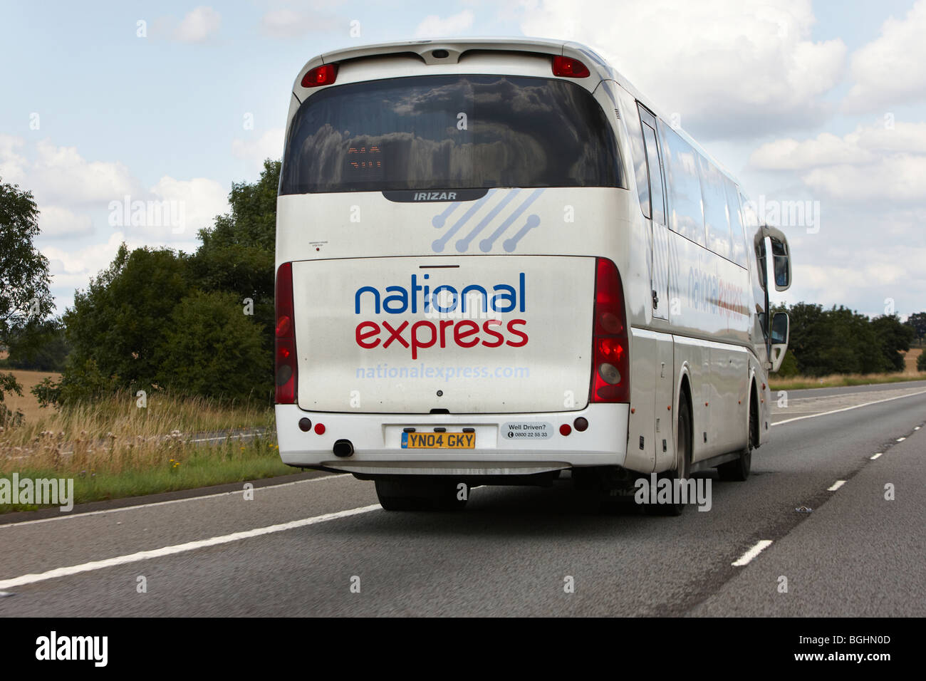 National express Coach Stock Photo - Alamy