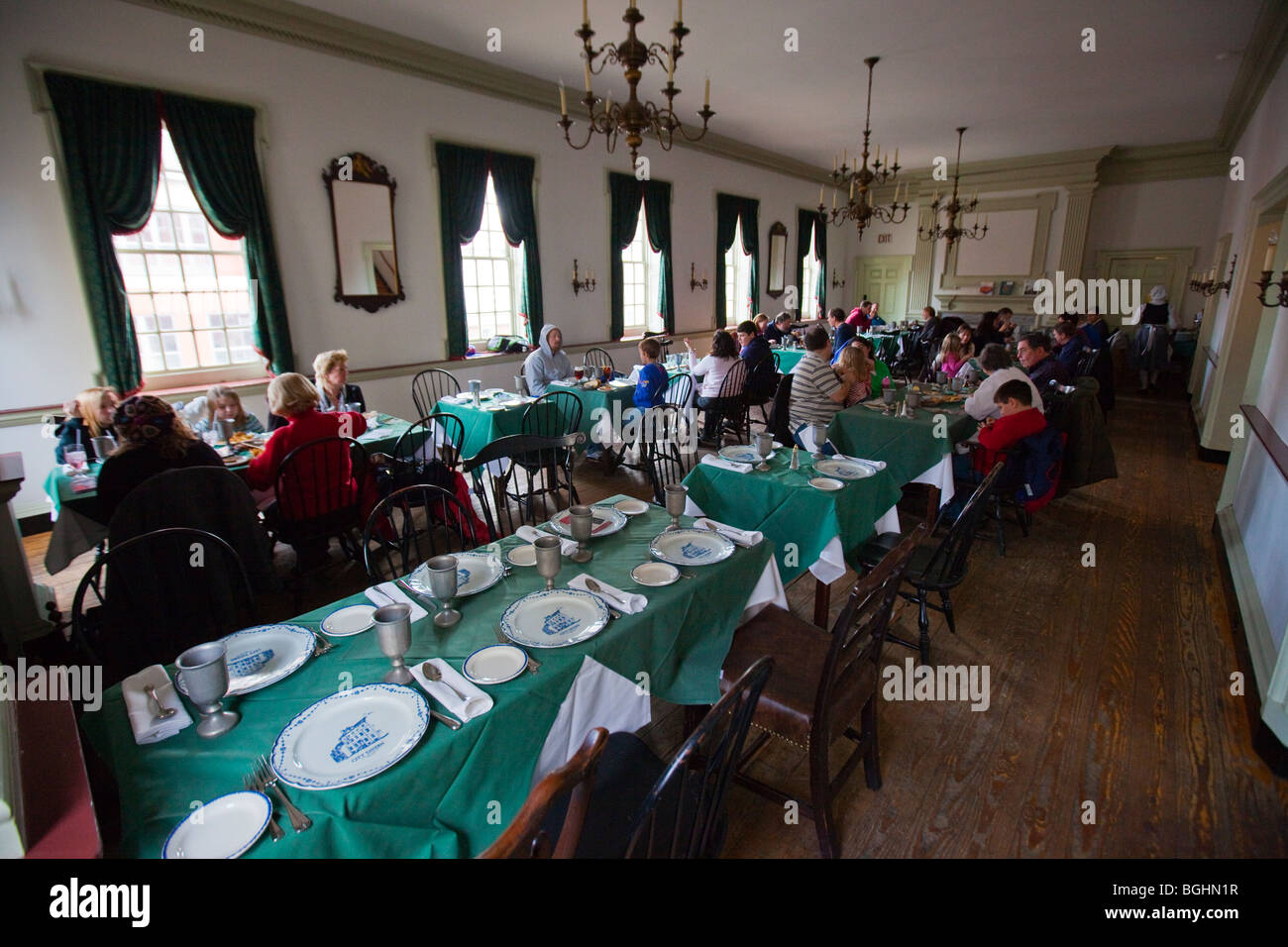 Historic City Tavern Restaurant in Philadelphia, Pennsylvania Stock ...