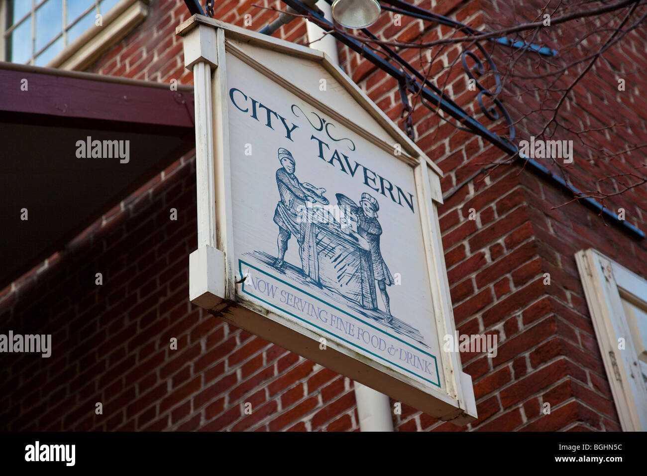 At City Tavern Restaurant in Philadelphia, Pennsylvania Stock Photo - Alamy