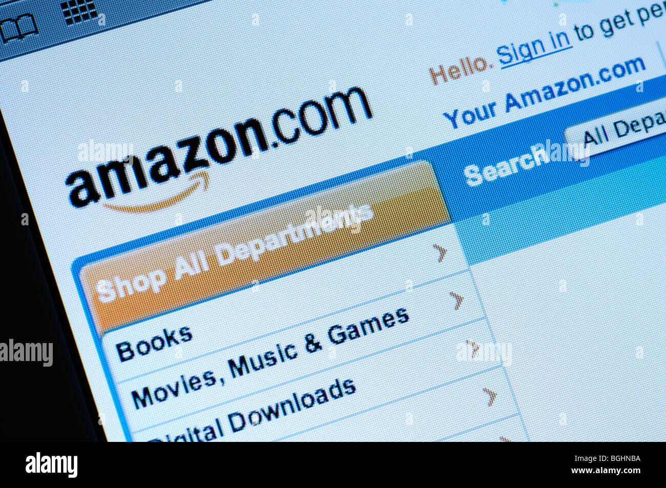 Amazon Web Page High Resolution Stock Photography and Images - Alamy