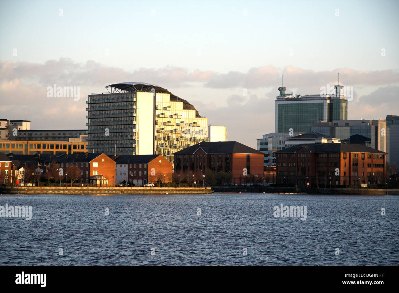 Modern apartments, Clippers Quay, South Bay, Abito Salford Quays, with ...
