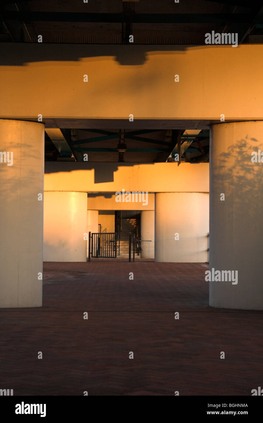 Pomona Metrolink Station, Pomona Strand, Old Trafford, Manchester, UK ...