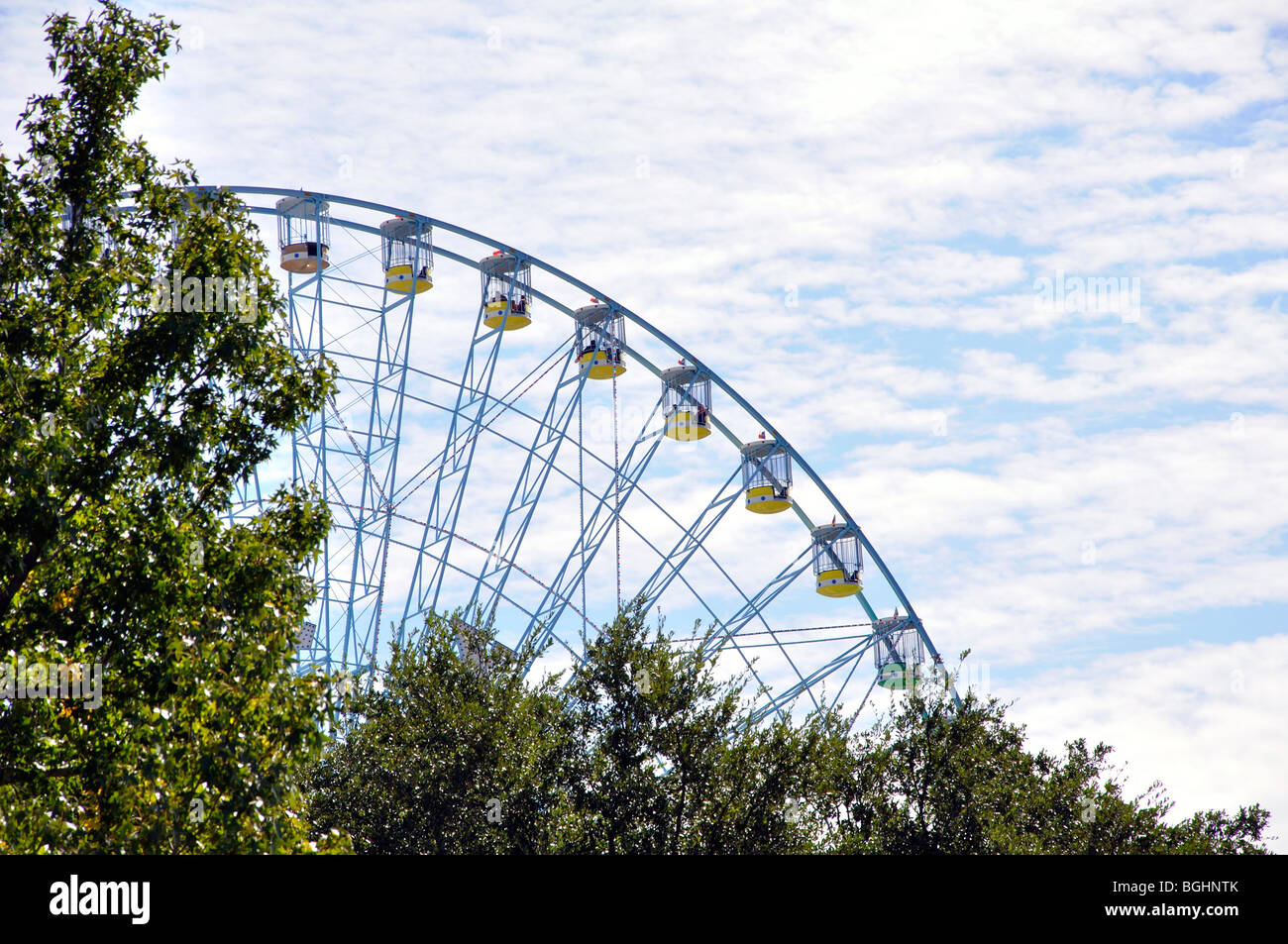 Dallas ferris wheel (Texas) - the largest ferris wheel in the US Stock ...