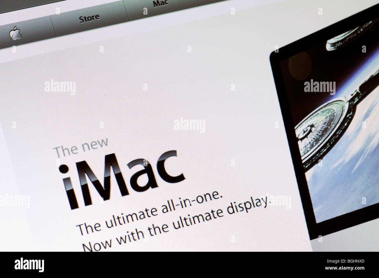 Imac screen hi-res stock photography and images - Alamy