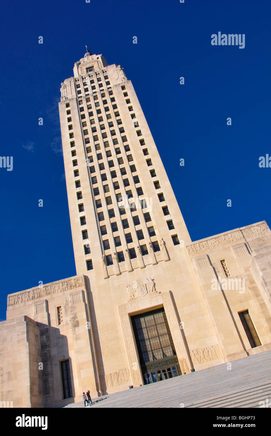 Baton Rouge (Louisiana) State Capitol Building Stock Photo - Alamy