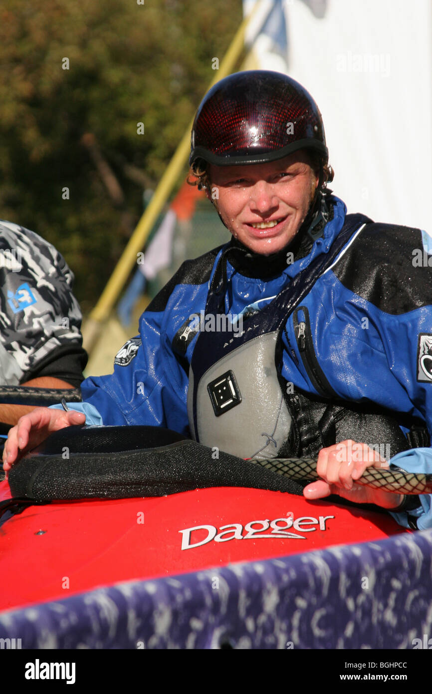 Professional Corey Volt Kayak Demonstration In A Dagger Kayak at ...