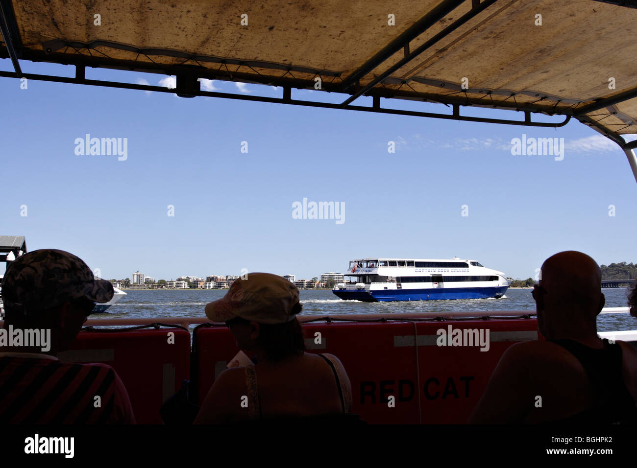 Cruise boat in Swan River, Perth, Western Australia Stock Photo - Alamy