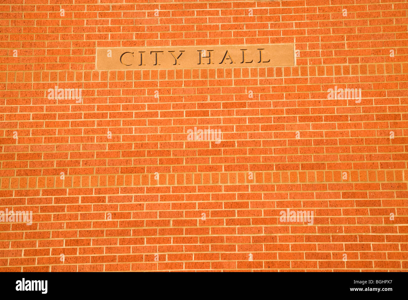 City Hall sign Stock Photo - Alamy