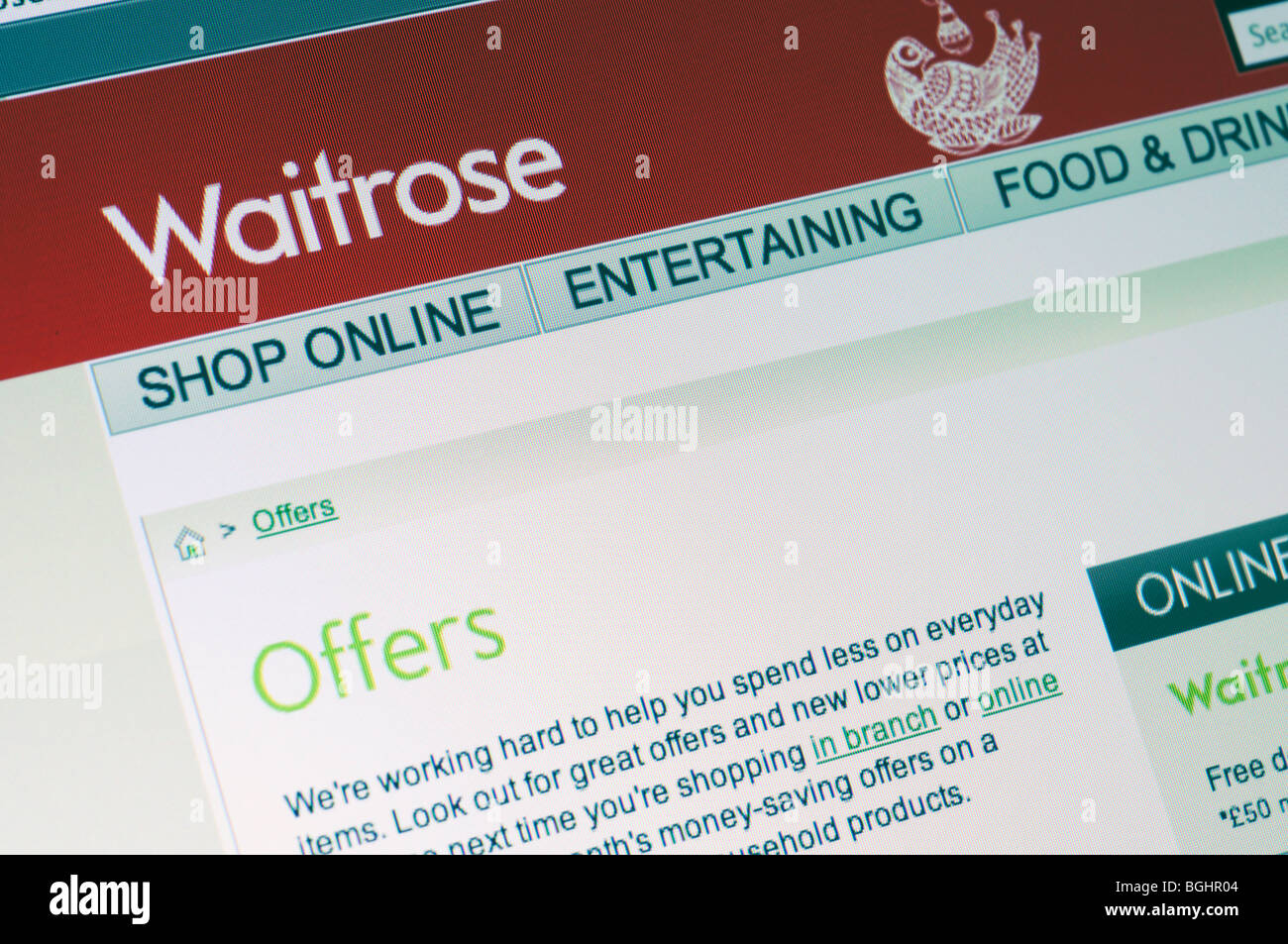 Waitrose grocery store hi-res stock photography and images - Alamy