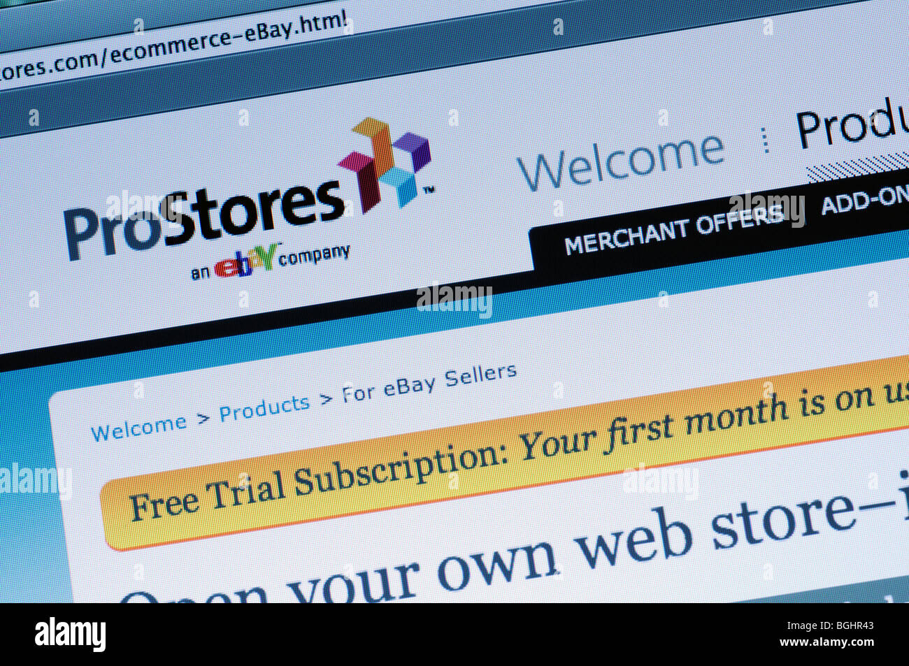 Website screenshot hi-res stock photography and images - Alamy