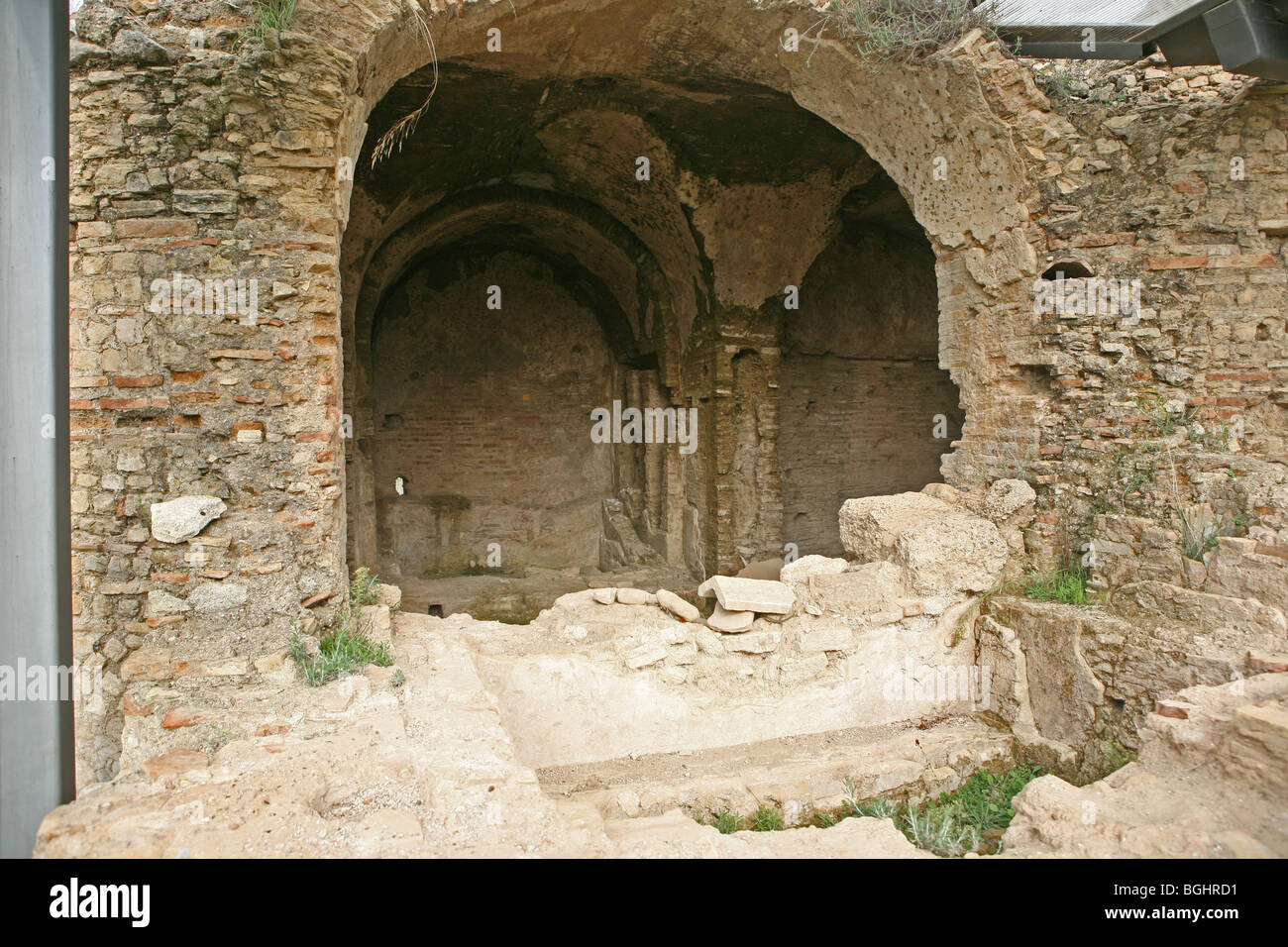 Bathhouse ruin Ancient Olympia Greece Stock Photo - Alamy